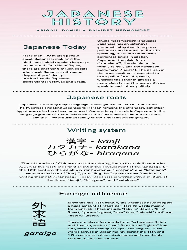 Japanese | PDF | Japanese Language | Kanji