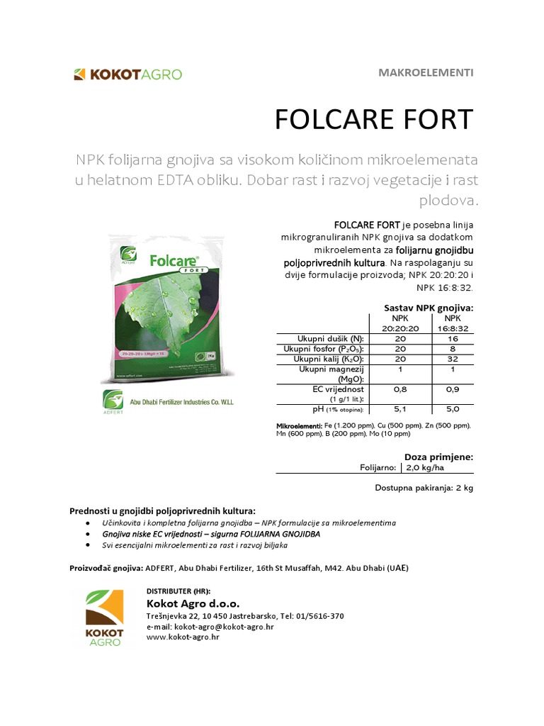 Folcare Fort Katalog 2022 | PDF