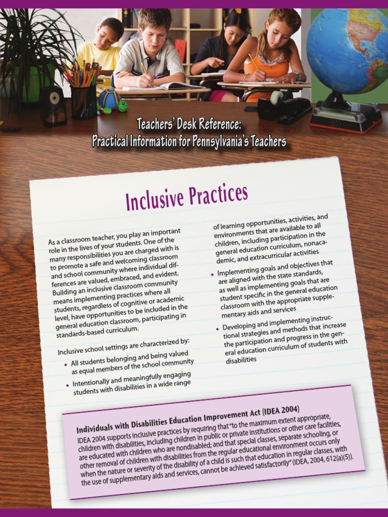 Inclusive Practices ( | PDF | Individualized Education Program ...