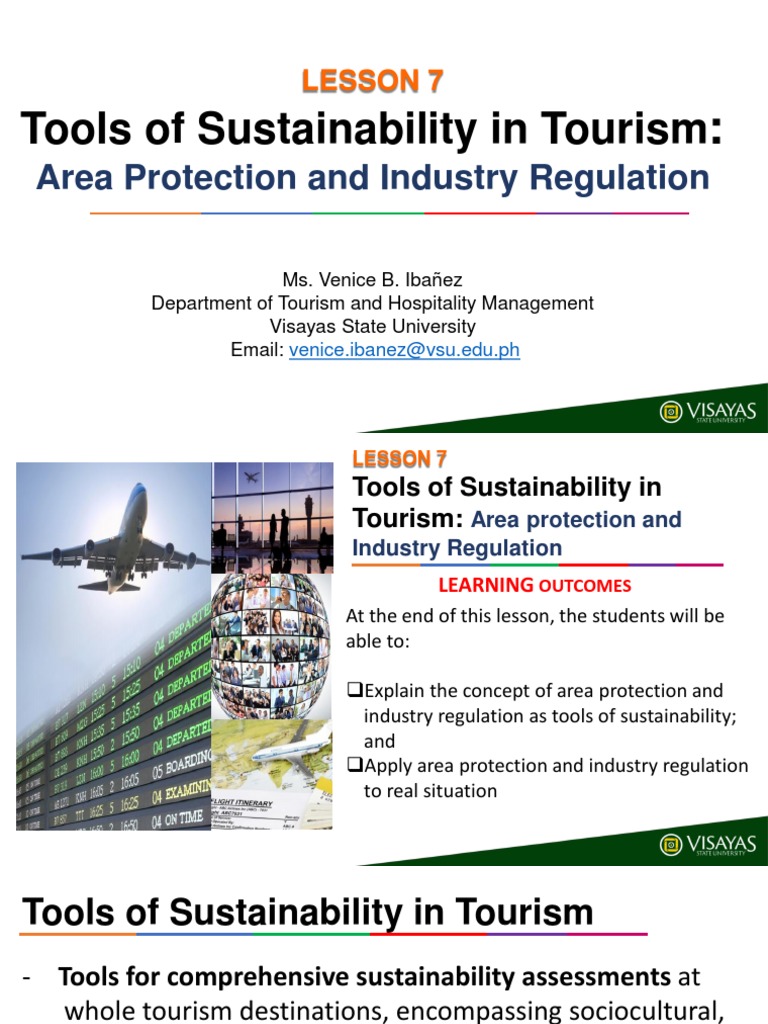 Lesson 7 - Area Protection and Industry Regulation | PDF | Natural ...