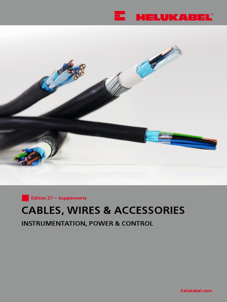 Cables Wires Accessories Supplements Catalogue en 2018 | PDF ...