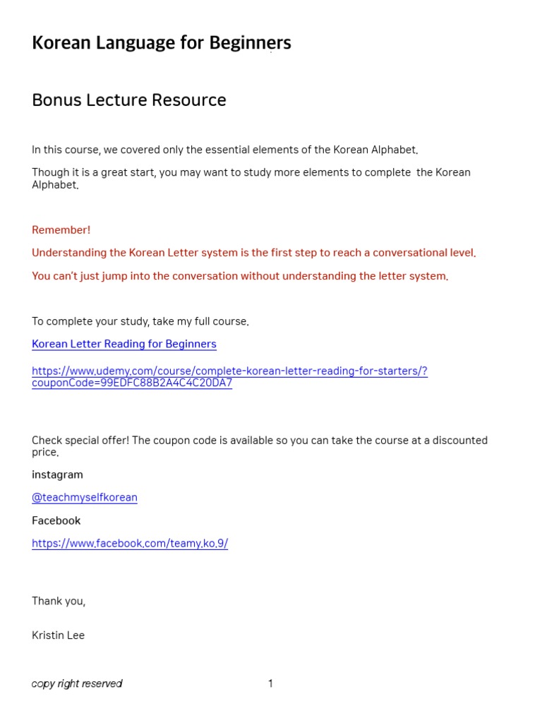 Bonus Resource & Worksheet | PDF