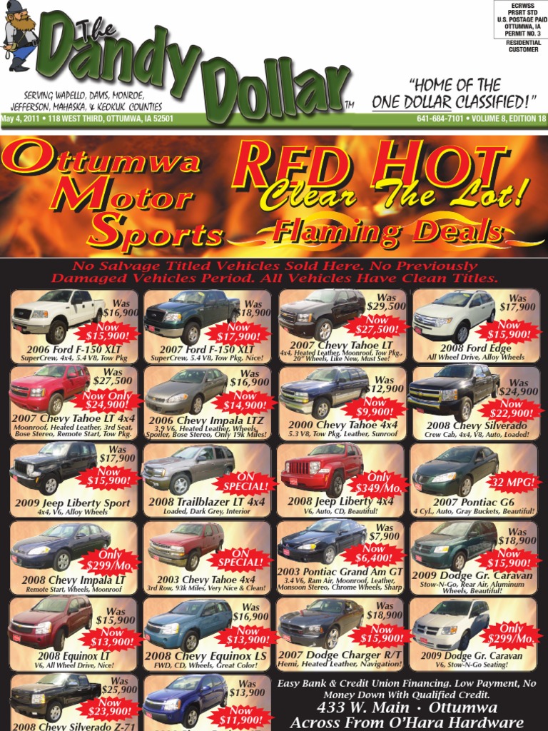 The Dandy Dollar May 42011 | PDF | Chevrolet Impala | Nature