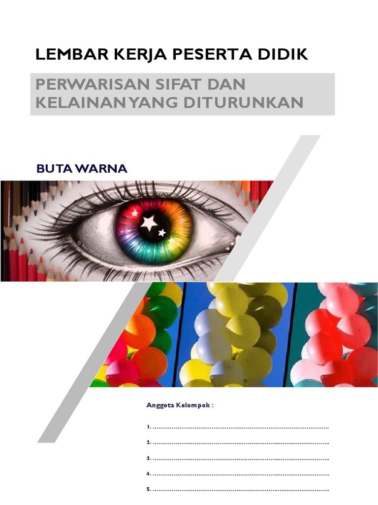 Hereditas dan Tes Buta Warna | PDF | Agama & Spiritualitas