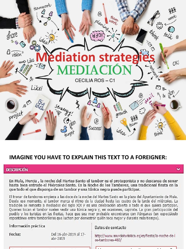 C1 Mediation Strategies | PDF | Translations | Information