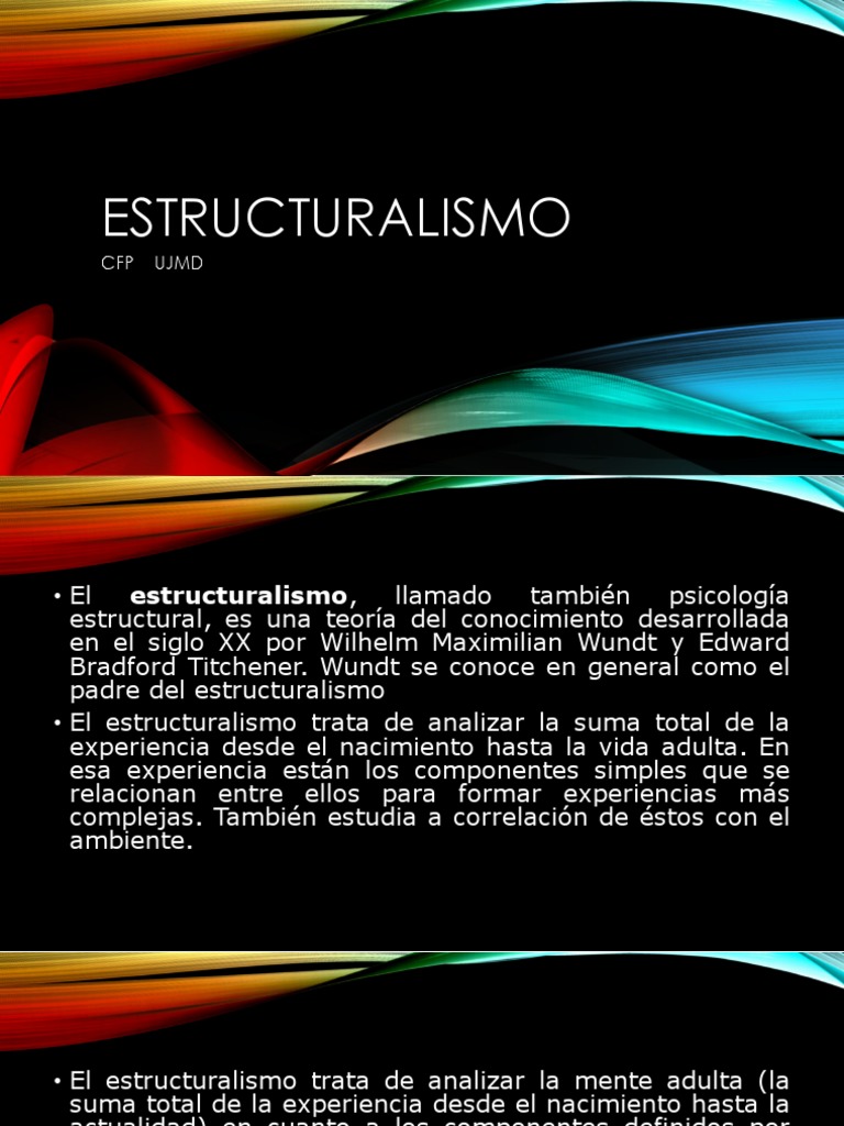 ESTRUCTURALISMO | PDF | Sicología | Mente