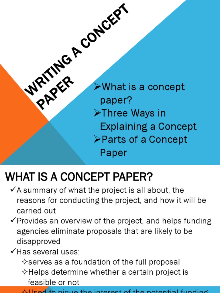 Three Ways to Explain Concepts in Academic Papers | PDF | Concept | Theory