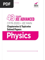 Arihant 46 Years PYQ Physics Sample | PDF