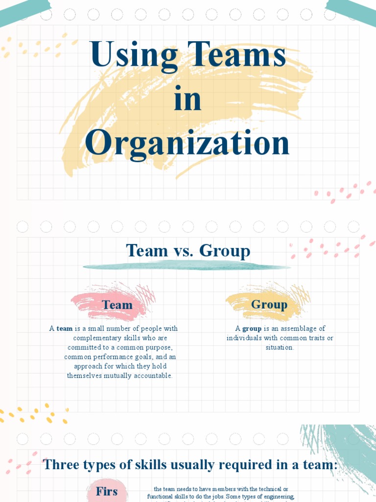 Using Team in Organization | PDF | Behavioural Sciences | Human Nature