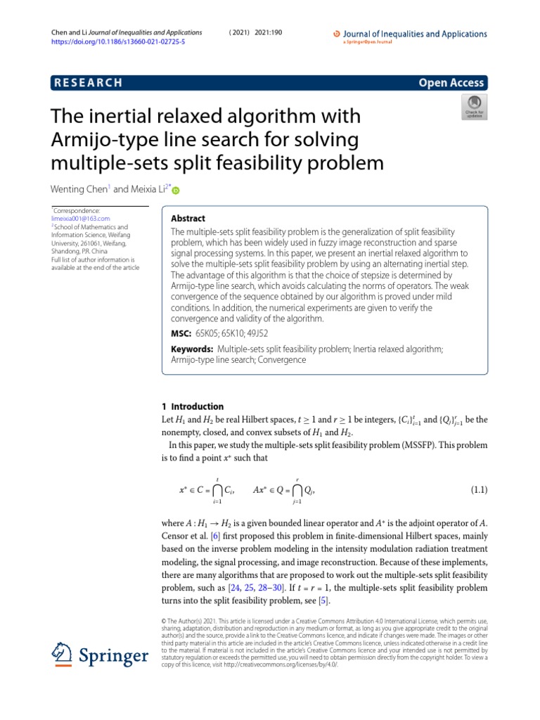 The Inertial Relaxed Algorithm With Armijo Type Line Search For Solving Multiple Sets Split
