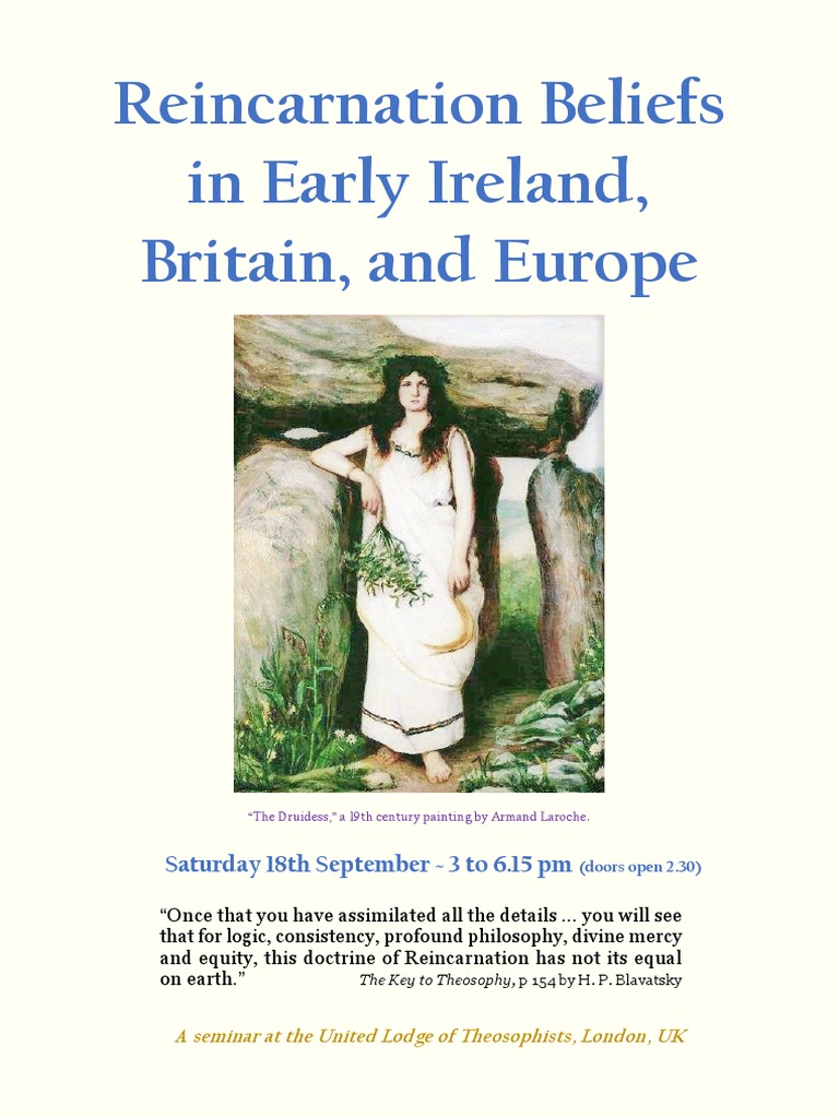 Reincarnation Beliefs in Early Ireland, Britain, and Europe | PDF ...