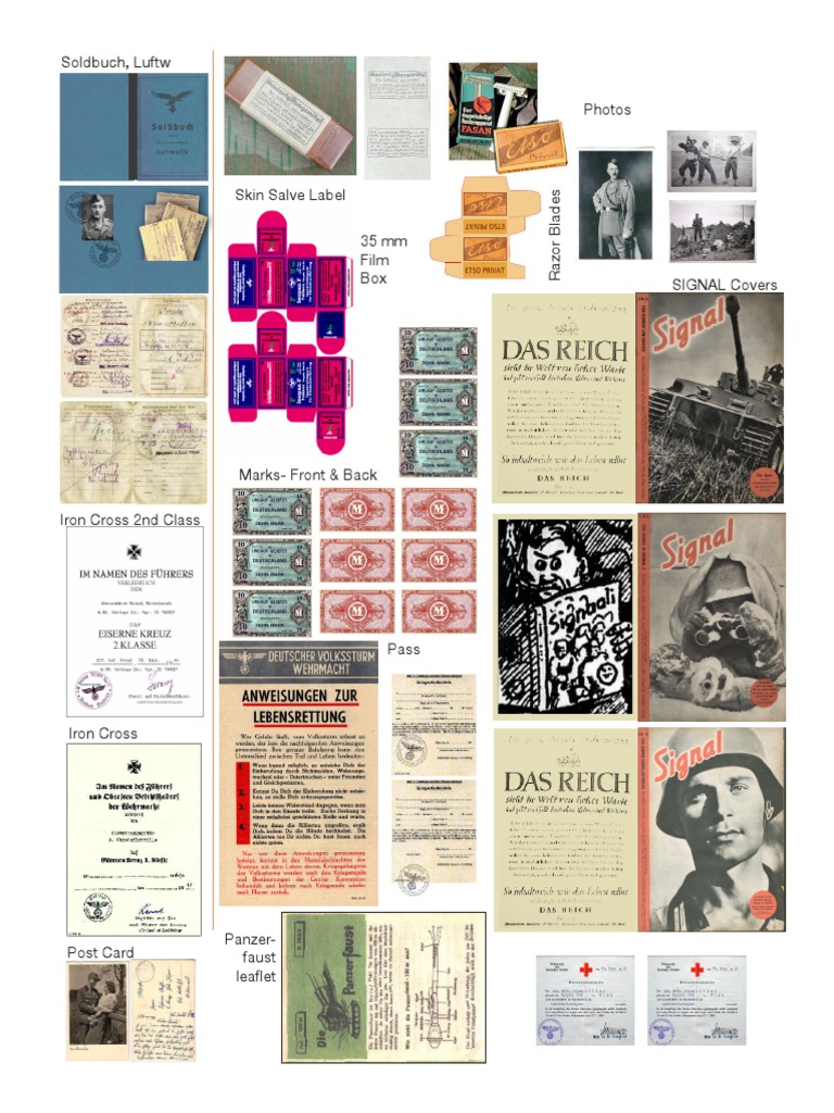 Soldbuch, Luftw Photos: Etso Privat | PDF