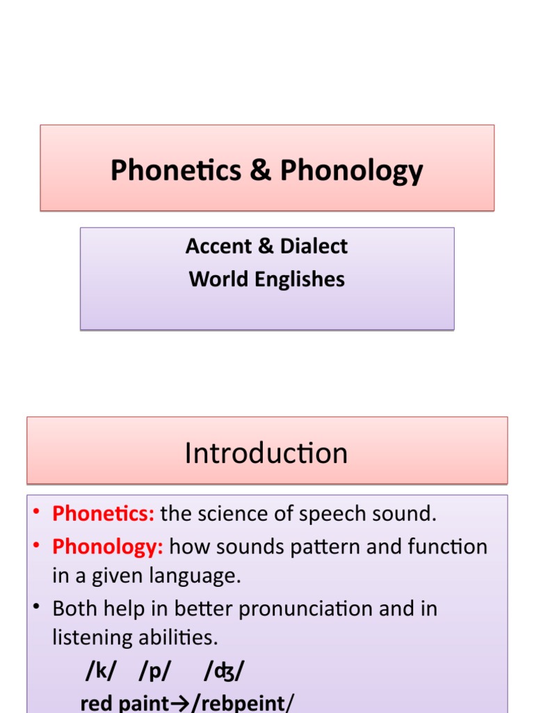 Phonetics and Phonology 2nd Year Lectures (Final) | PDF | Syllable ...
