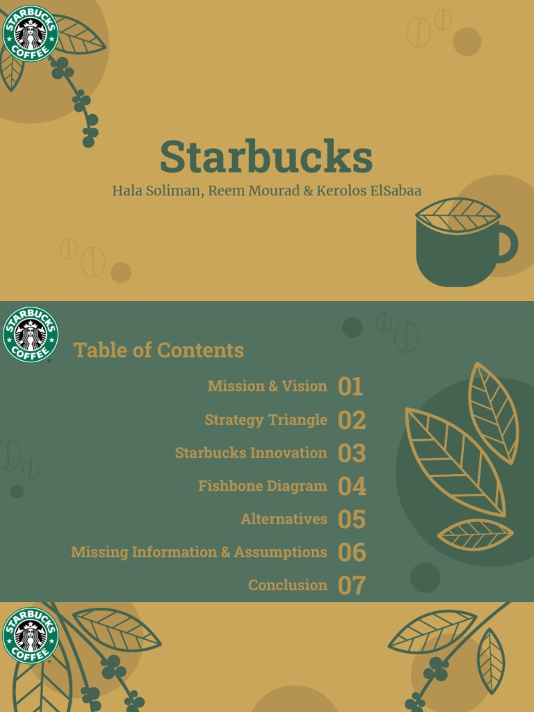 Starbucks Final Presentation | Download Free PDF | Franchising | Starbucks