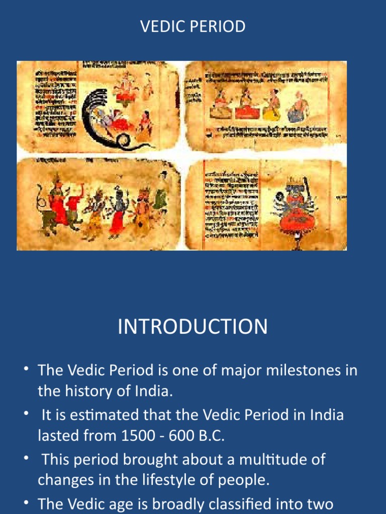 Vedic Period | PDF | Vedas | Ancient Indian Literature