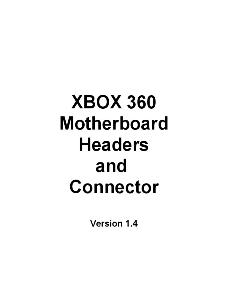 Consola Xbox 360 Troubleshoting e Codigos de Erro+++ (DIAGRAMAS - COM ...