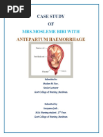 CASE STUDY On Anemia | PDF | Anemia | Intravenous Therapy