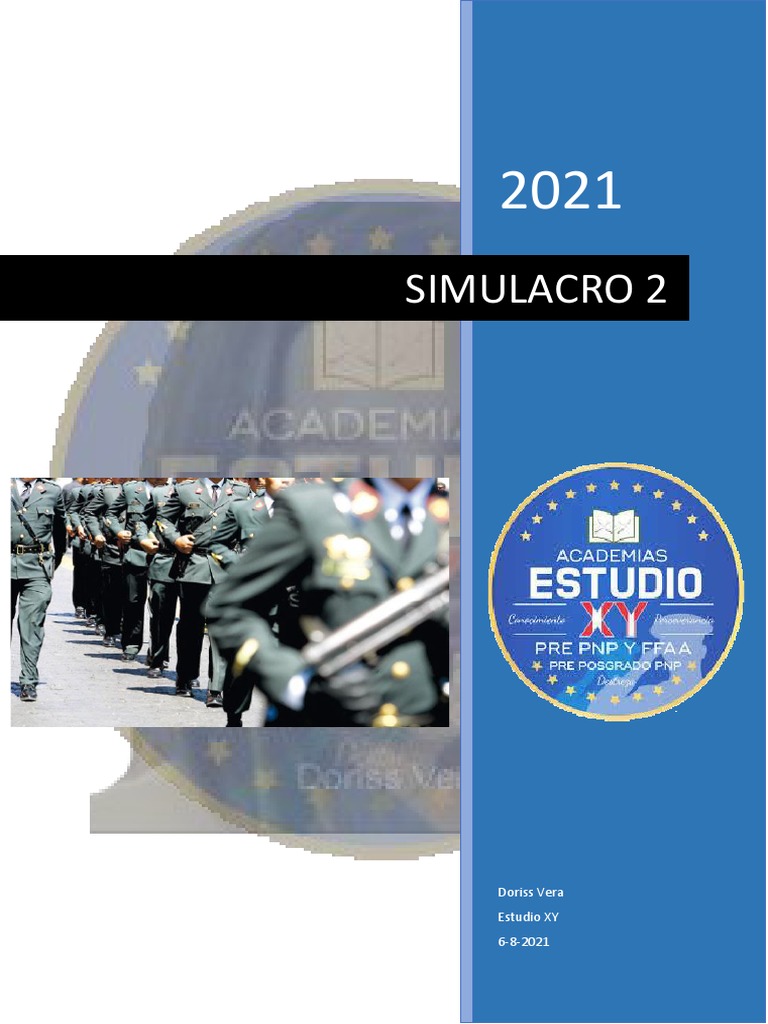 Simulacro2 SC | PDF | Migración humana | Verbo