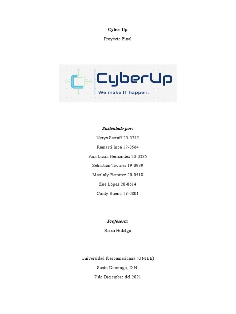 Cyber Up | PDF | Comercio electrónico | Marketing