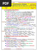 Cours de Chimie Organique Bac 2 | PDF | Liaison chimique | Liaison covalente