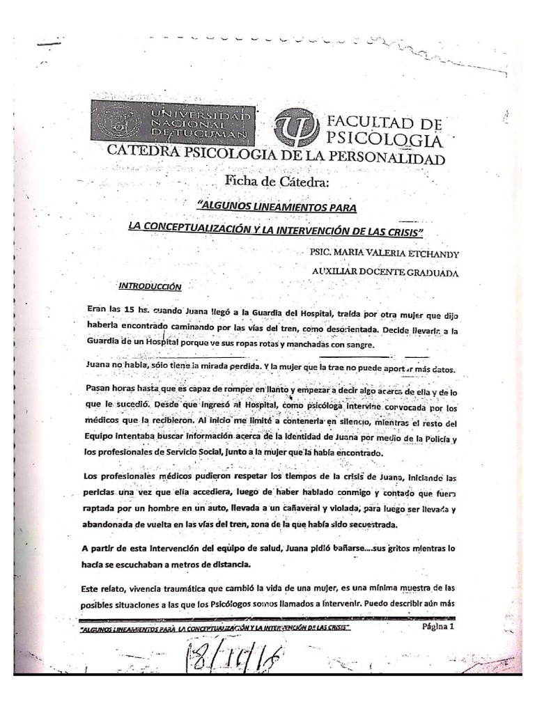 Etchandy Algunos Lineamientos para La Conceptualizacion y La ...