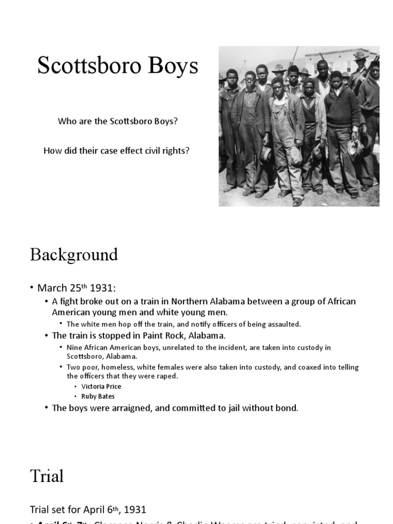 Scottsboro Boys | PDF | Social Science | Mystery, Thriller & Crime Fiction