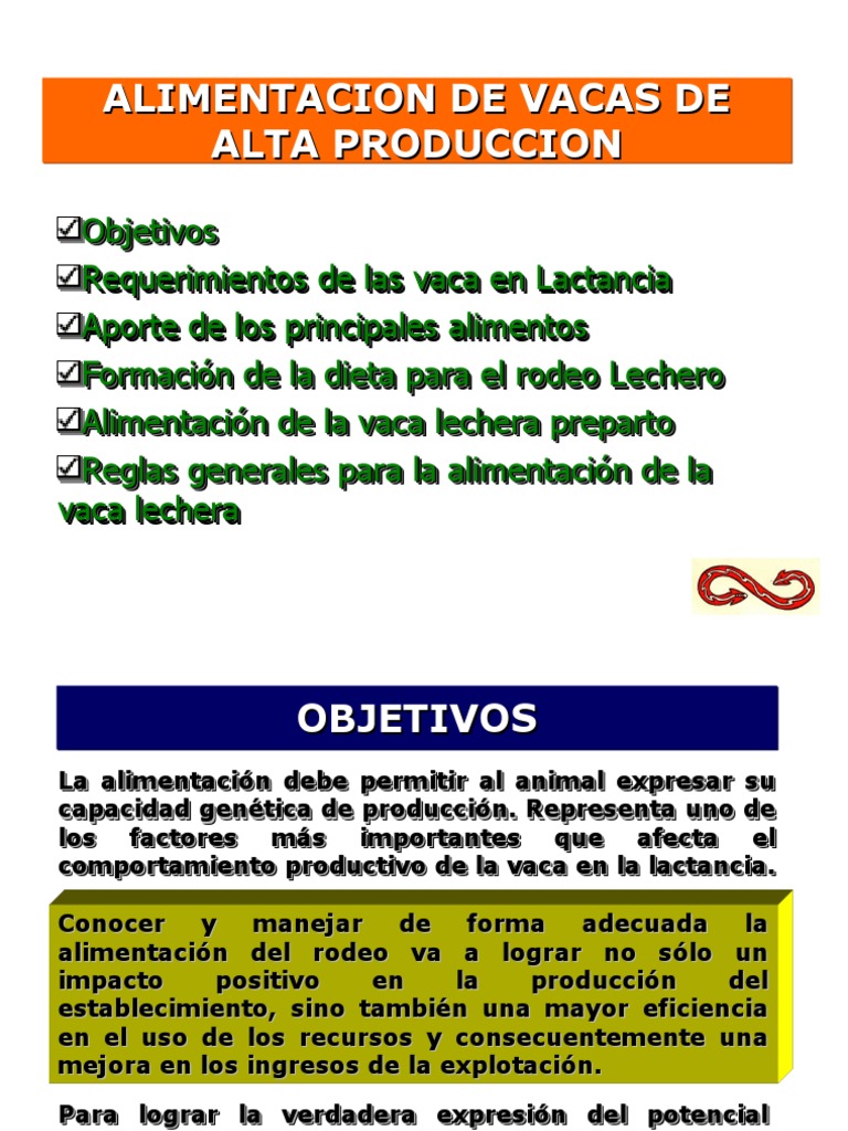 Alimentación de La Vaca Lechera | PDF | Proteínas | Alimentos