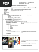 A Detailed LessoN Plan in Teaching Linear and Nonlinear Text | PDF ...