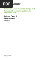 Grade 7 Science Past Paper 2024 | PDF | Physical Sciences | Materials