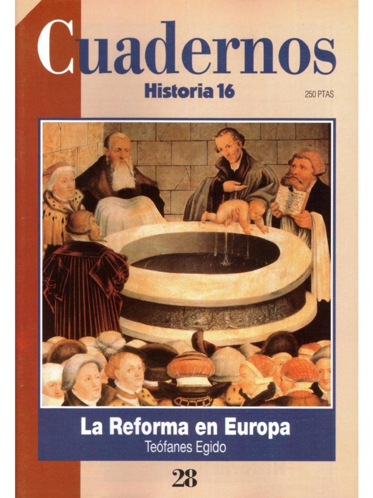 Cuadernos Historia 16 1995 La Reforma en Europa | PDF
