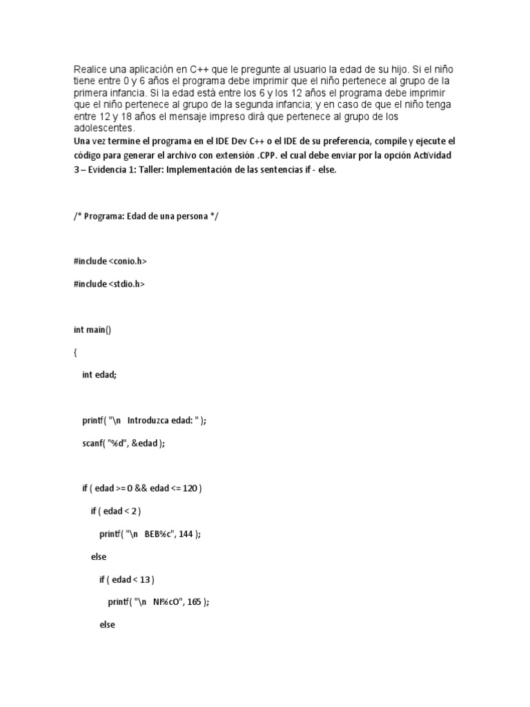 Implementacion de Las Sentencias If Else | PDF | Negocios