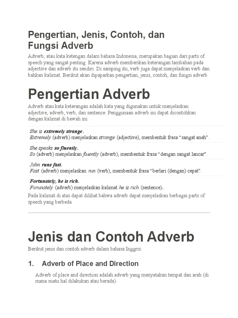Pengertian Verb | PDF