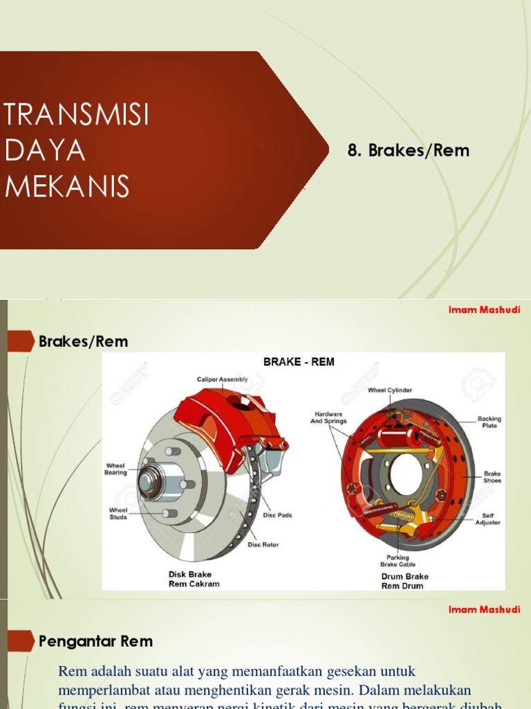 Brakes Atau Rem | PDF