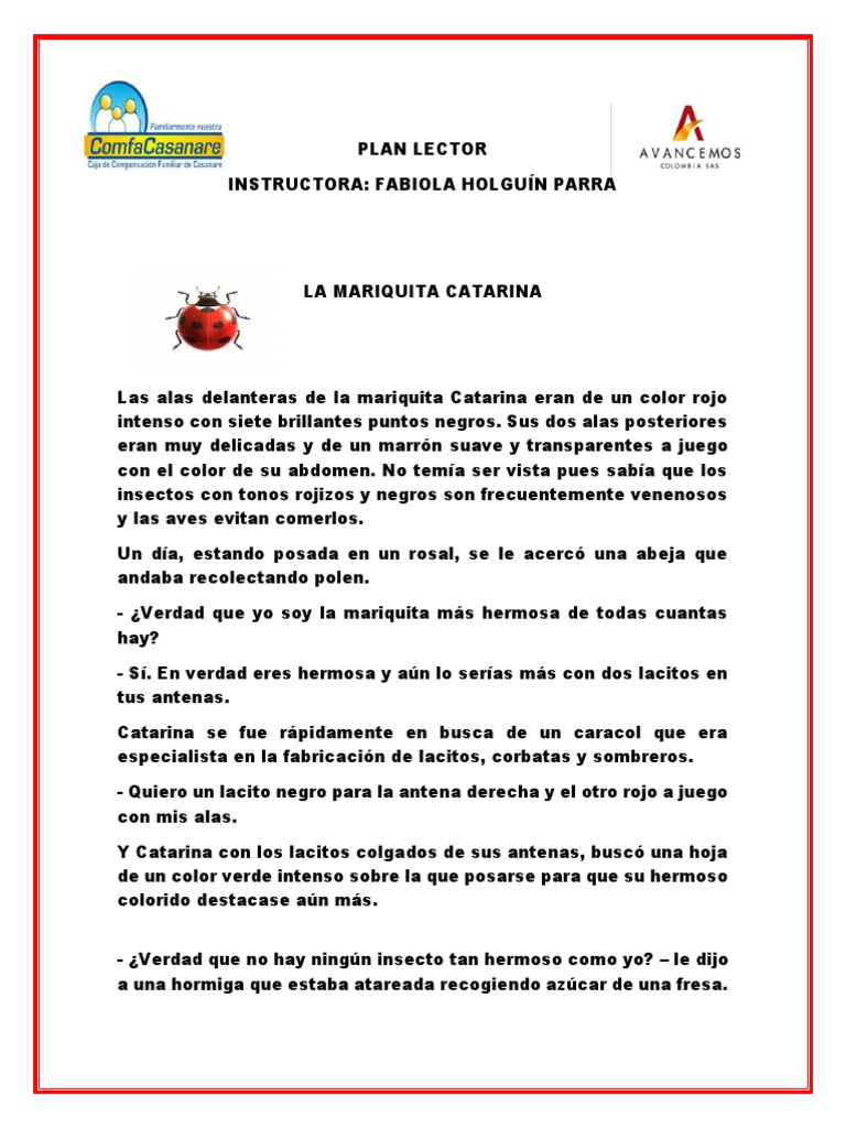 Lectura Grado Tercero | PDF