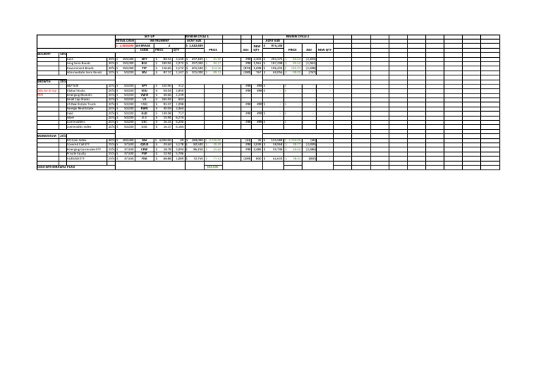 Asset Allocation Model Excel | Download Free PDF | Corporations | Economies