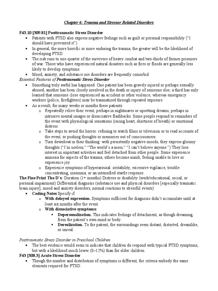 James Morrison Chapter 6 and 7 JM | PDF | Mental Disorder ...