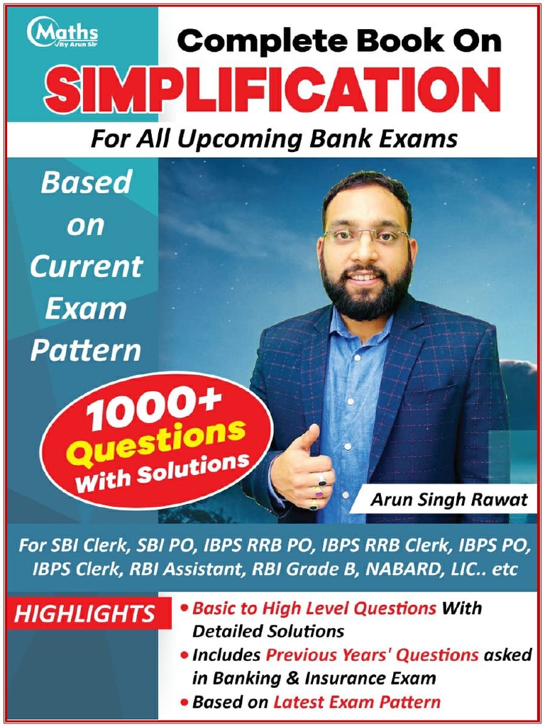 1000+simplification by Arun Sir | PDF