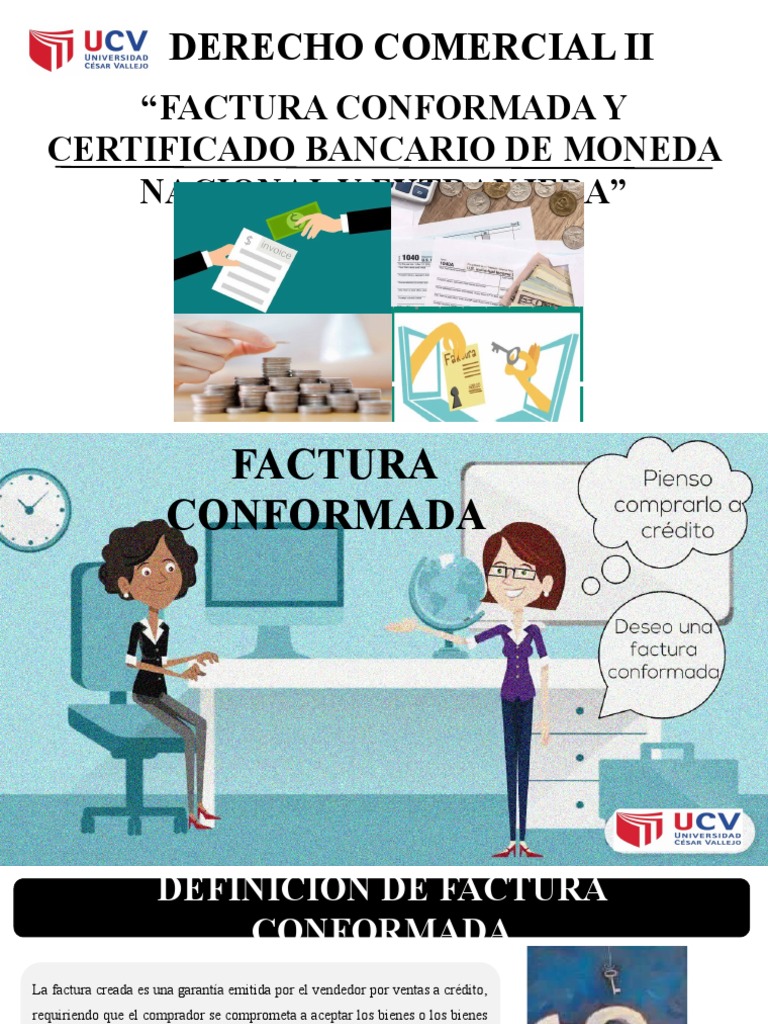 Factura Conformada y Certificado | PDF | Factura | Derecho empresarial