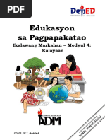 MODYUL 9 Birtud at Pagpapahalaga | PDF