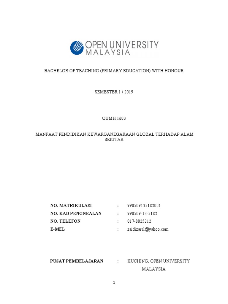 Assignment Oum | PDF