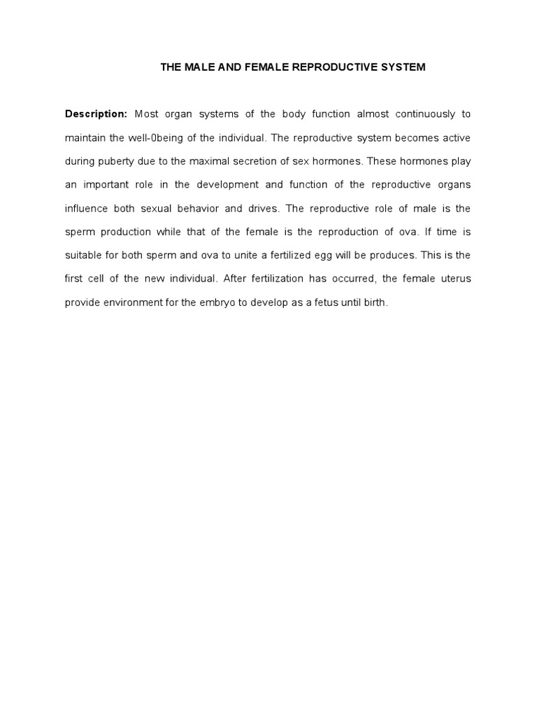 Reproductive System Module | PDF | Menstrual Cycle | Ovary