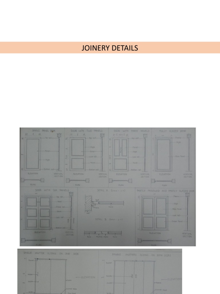 Joinery Details | PDF