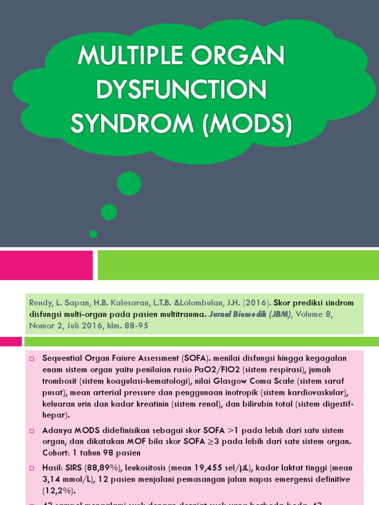 Mods Sepsis | PDF