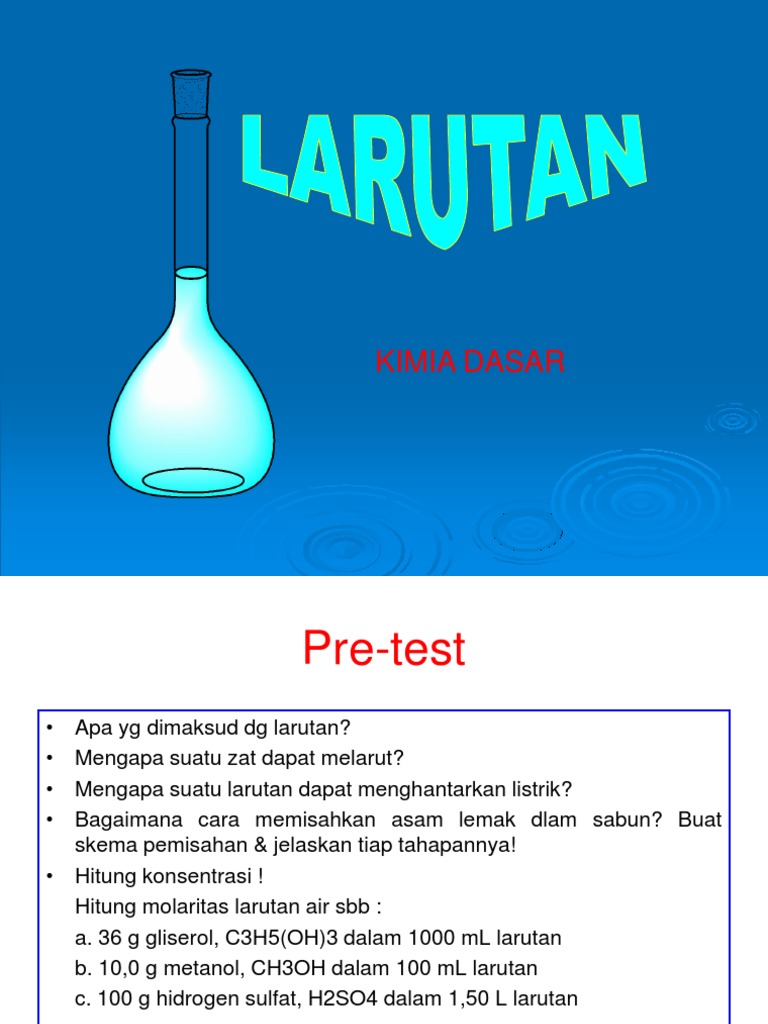 Larutan | PDF