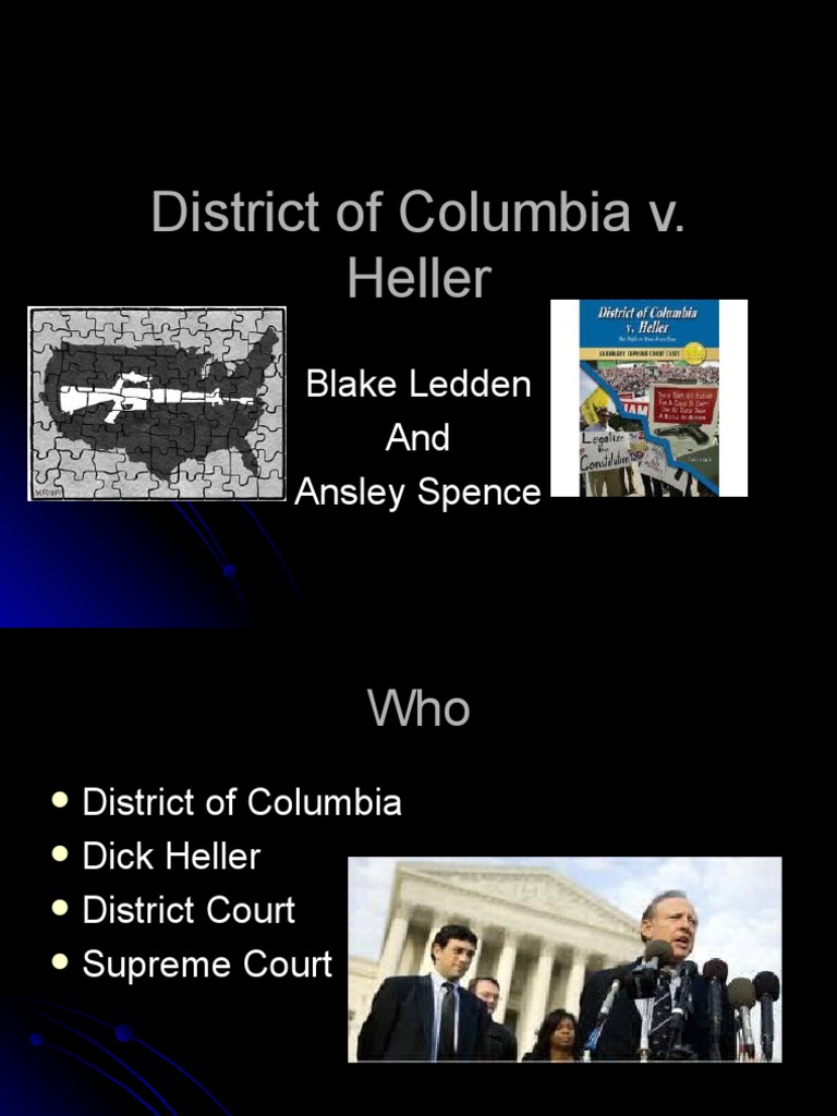 District of Columbia V Heller | PDF