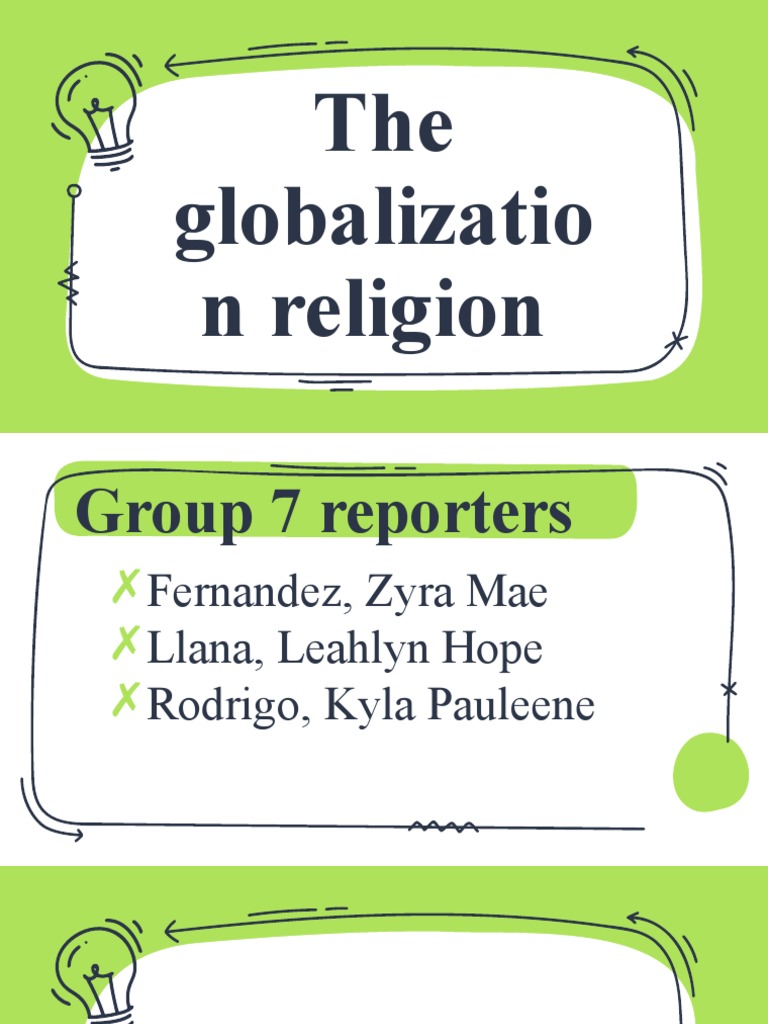 The Globalization Religion | PDF | Globalization | God