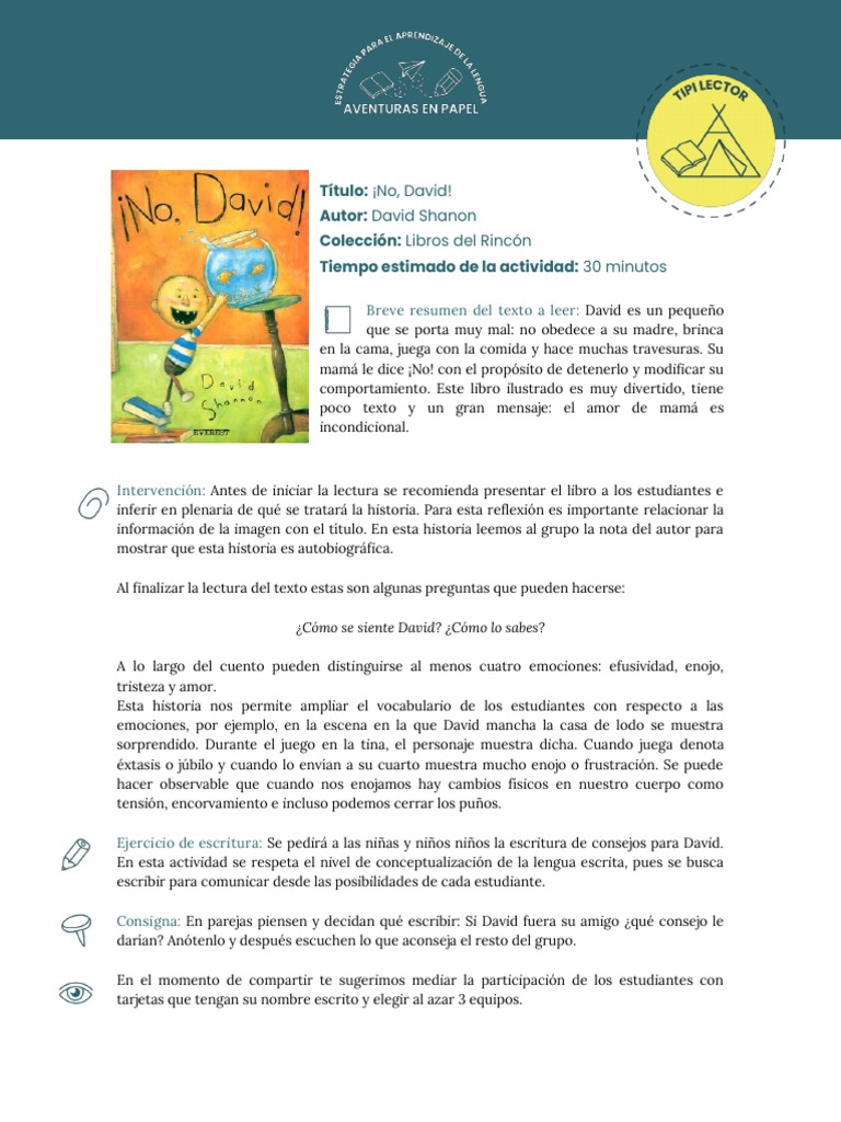 5 Fichas de Tipi Lector | PDF | Poesía | Autor