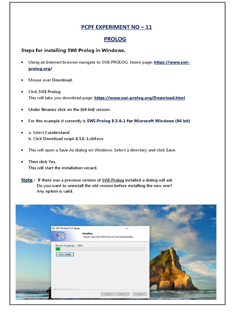 Experiment 11 Prolog | PDF | Command Line Interface | Function ...