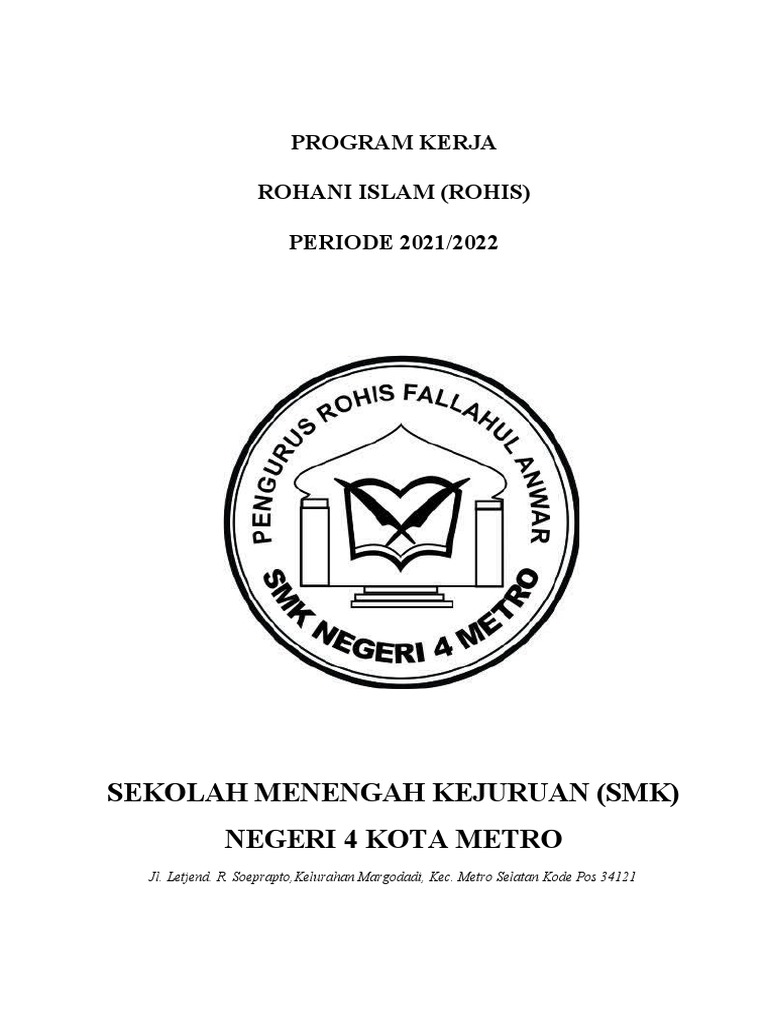 Program Kerja Rohis | PDF