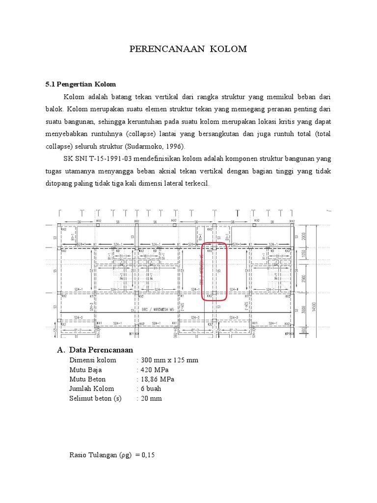 PERENCANAAN KOLOM New | PDF